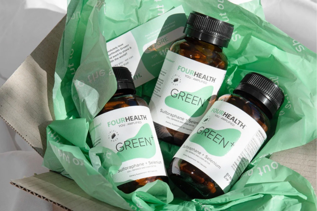 Sulforaphane Supplements - Organic, Vegan, NZ Owned | FourHealth Green ...